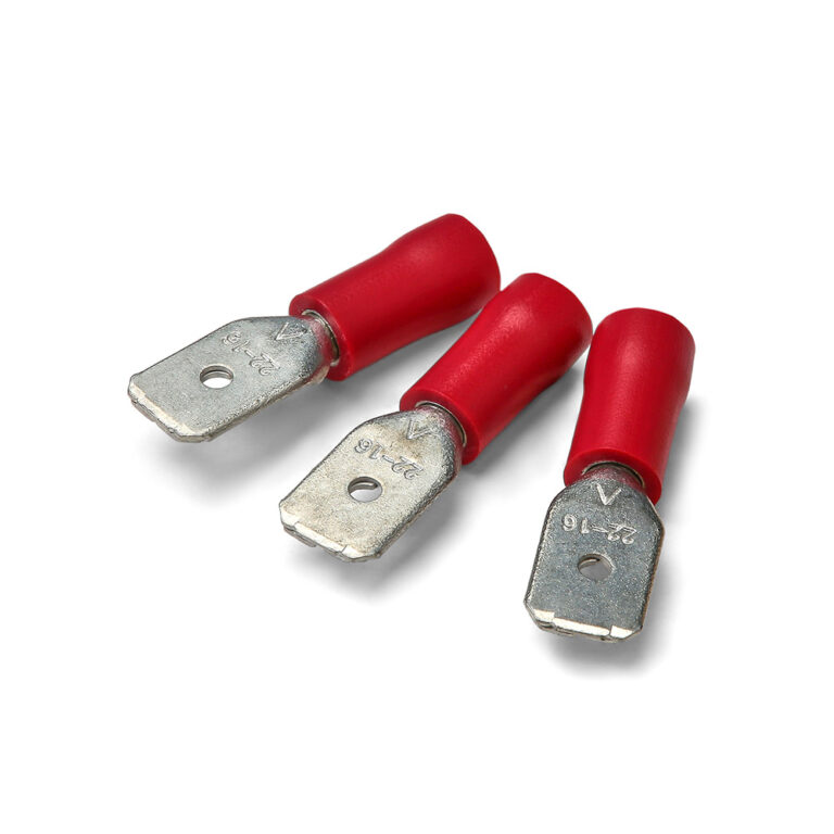 Pre-Insulated Male Push-On Terminals - C Tie